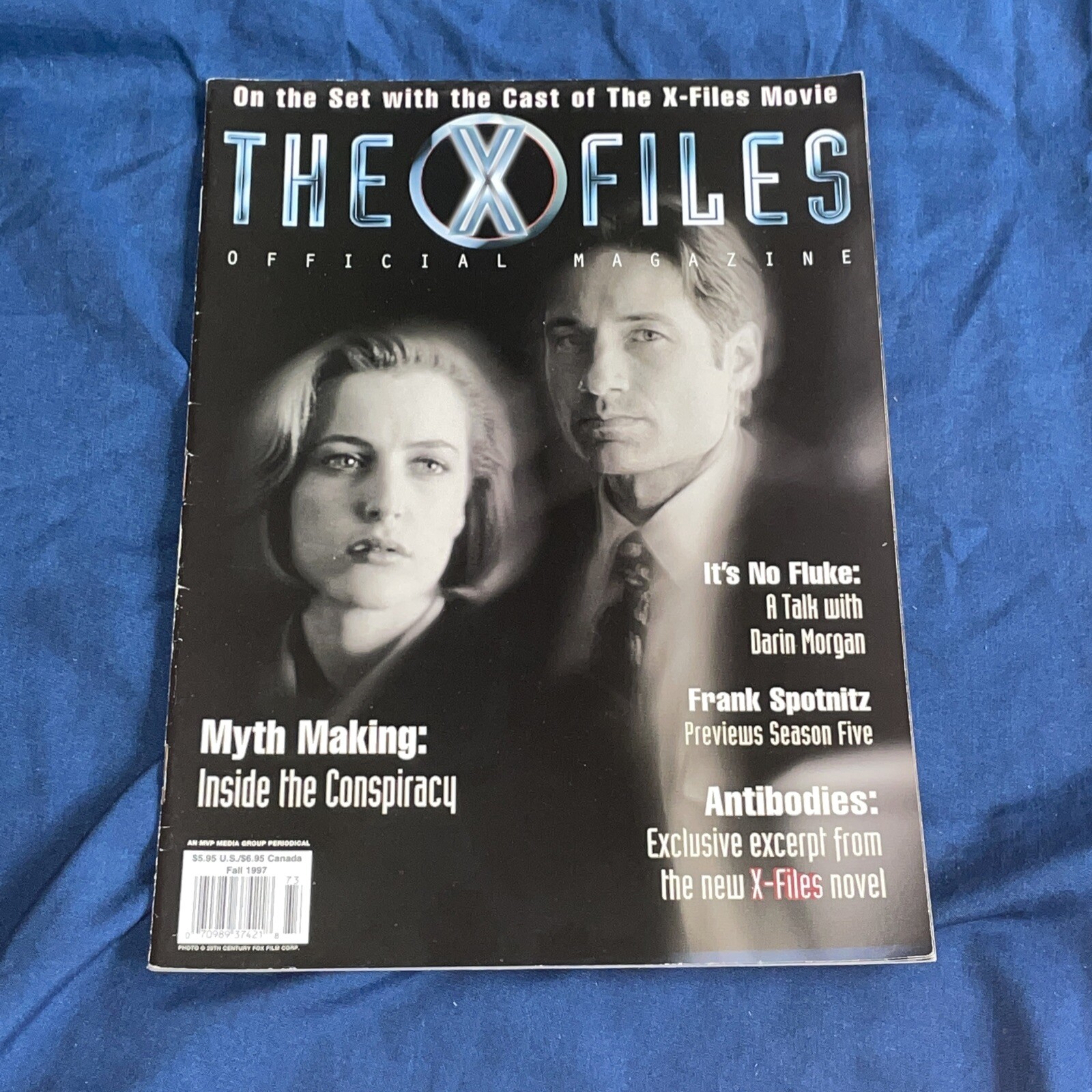 The X Files Magazine Fall Official 1997 Anderson Duchovny Carter | eBay