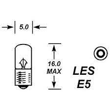 24v 1.1w LES Bulb x 2 | eBay