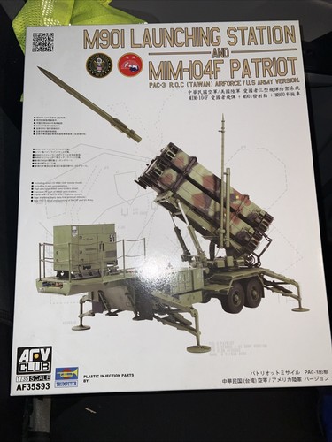 AFV CLUB 1/35 Patriot PAC-3 MIM-104F missile M901 Launching Station ...
