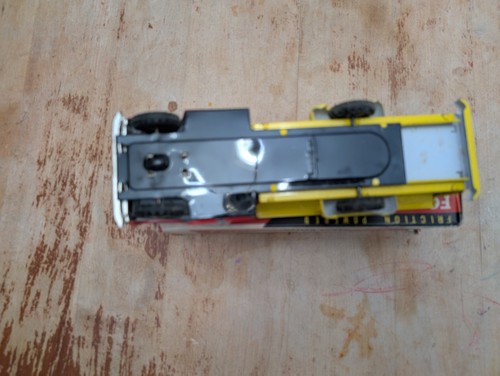 VTG Cragstan Ford Series Pickup Tin Litho Friction Toy Original Box Red ...