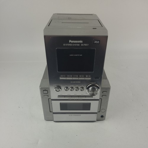 Panasonic SA-PM17 5-CD Changer Radio/Cassette Player Vintage | eBay UK