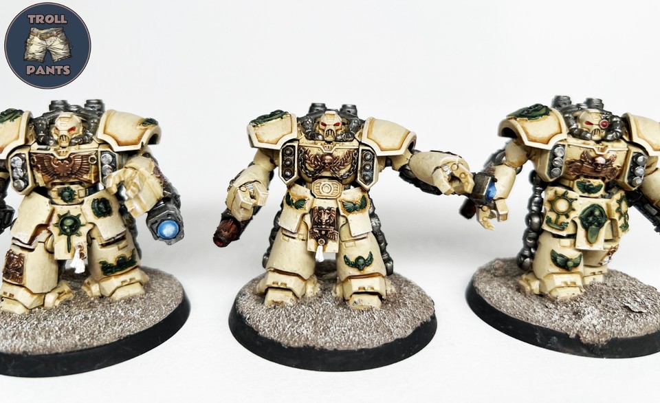 Warhammer 40k - Dark Angels - 3 Centurions | eBay