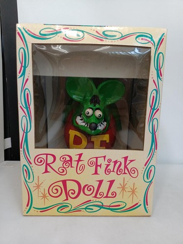 Moon Eyes Rat Fink RAT FINK DOLL (green) | eBay