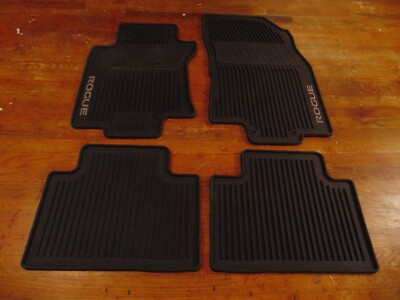 2014-2020 NISSAN ROGUE FLOOR MATS OEM RUBBER ALL WEATHER SET HEAVY DUTY ...
