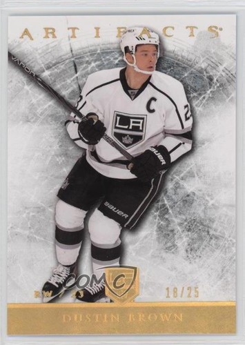 2012-13 Upper Deck Artifacts Gold Spectrum /25 Dustin Brown #43 | eBay