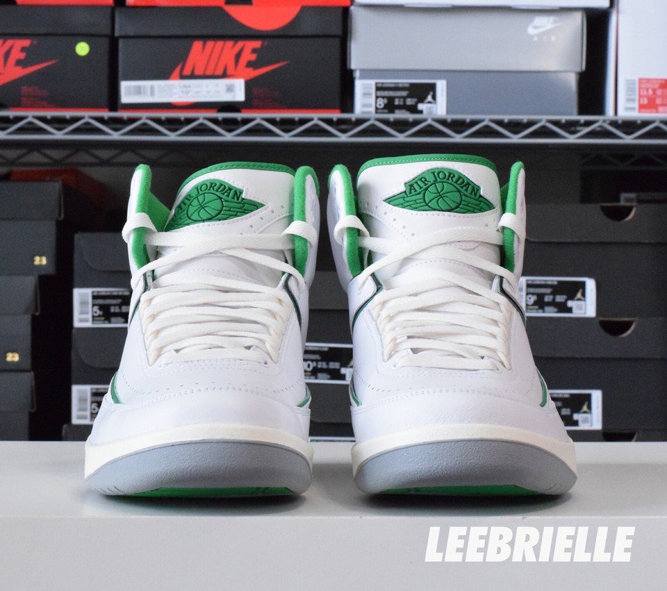 Nike Air Jordan 2 Retro Lucky Green DR8884-103 GS Men's Size | eBay