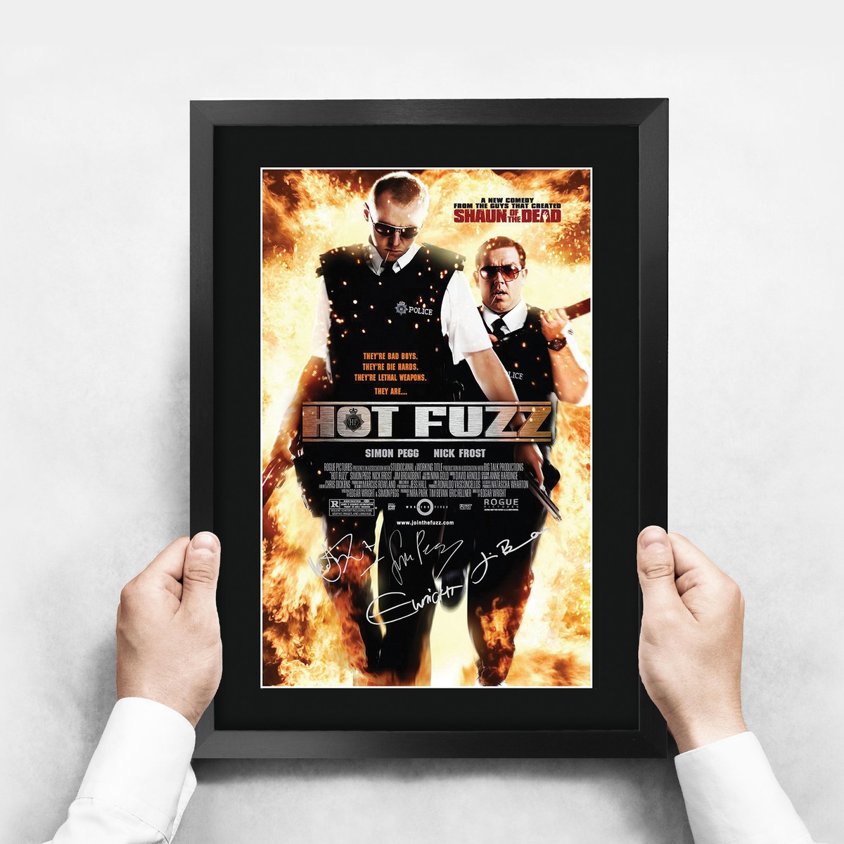 Wallpaper Hot Fuzz Simon