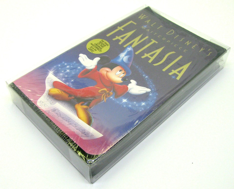 50x VHS MOVIE LARGE CLAMSHELL (SIZE C) CLEAR PLASTIC PROTECTIVE BOX ...