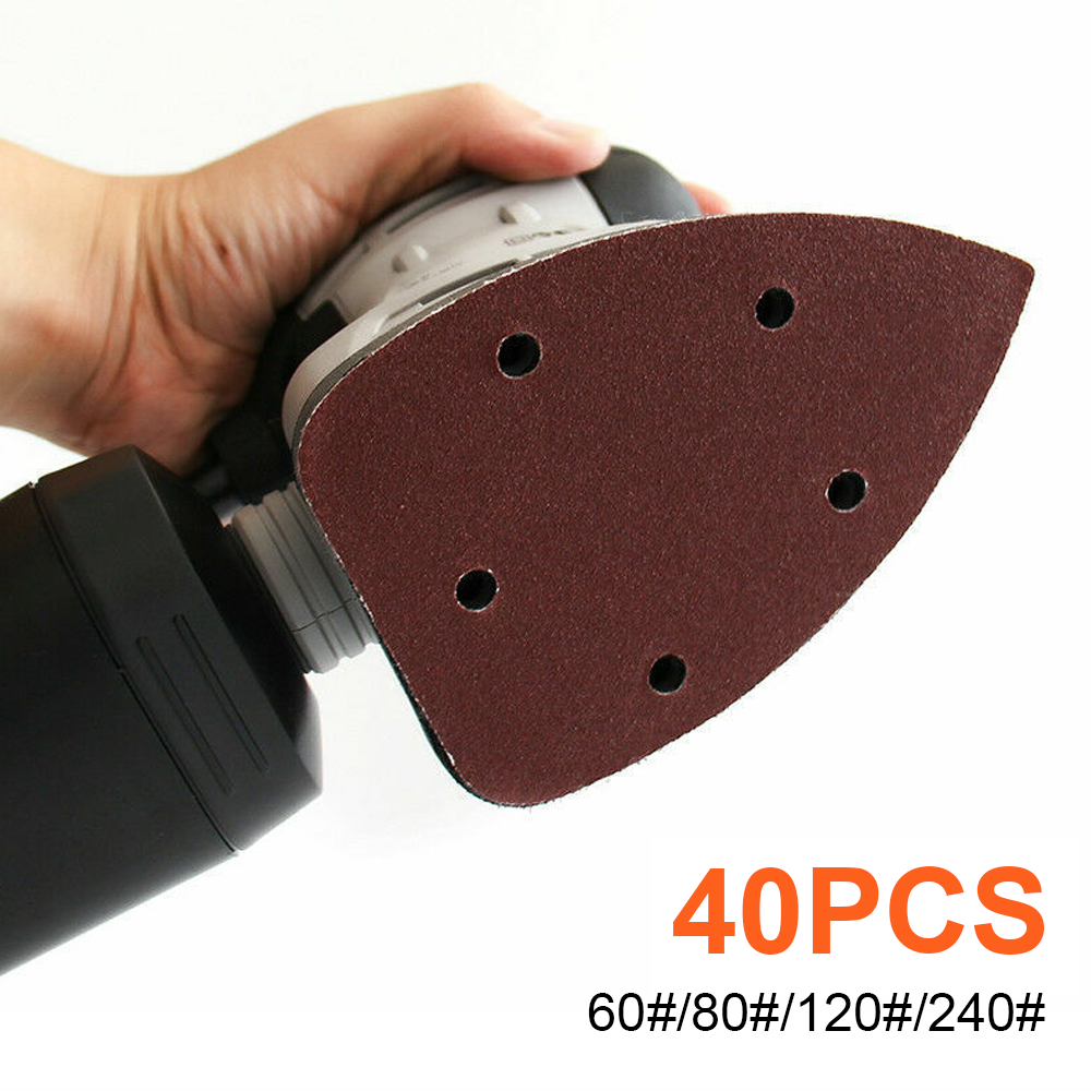 40X Mixed Mouse Sanding Sheets Black and Decker Mouse Palm Sander Pads ...
