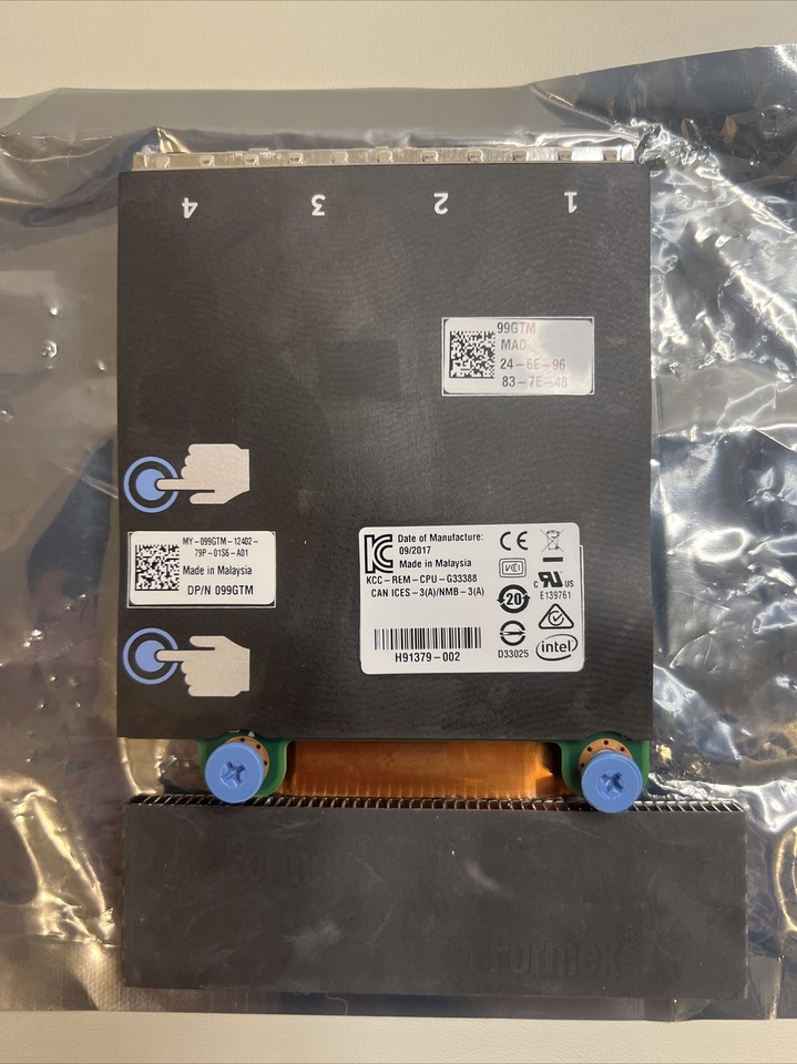 99GTM 099GTM DELL INTEL I350/X540 RNDC 2x 10GBE+ 2x 1GBE RACK NDC ...