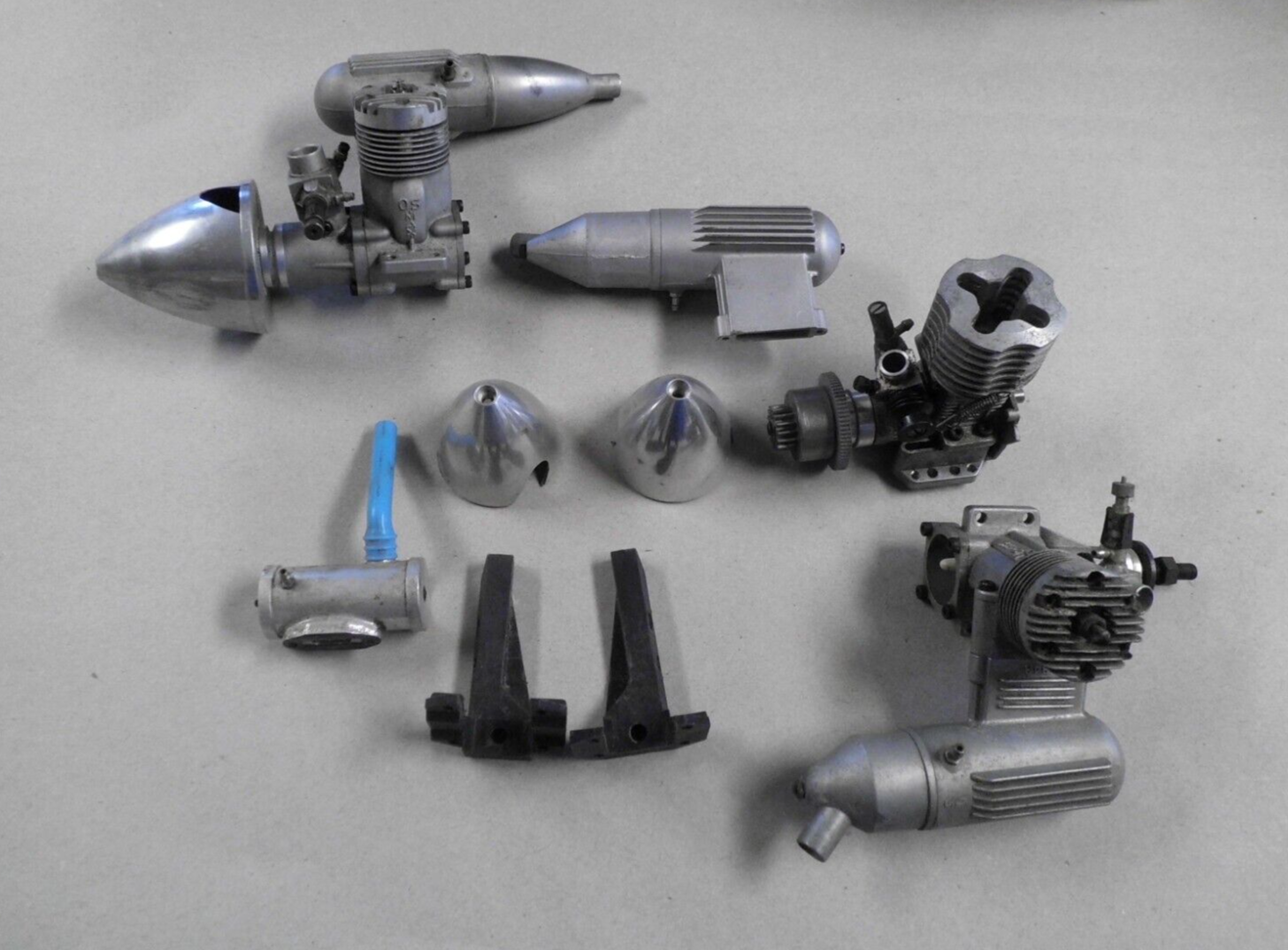 Vintage Lot R/C Airplane O.S. MAX / TORQ Gas Engines, Mufflers ...