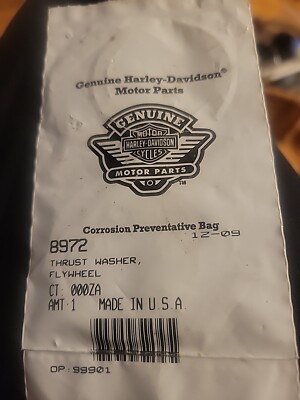 Harley Davidson Thrust Washer, Flywheel. Part #8972 | eBay