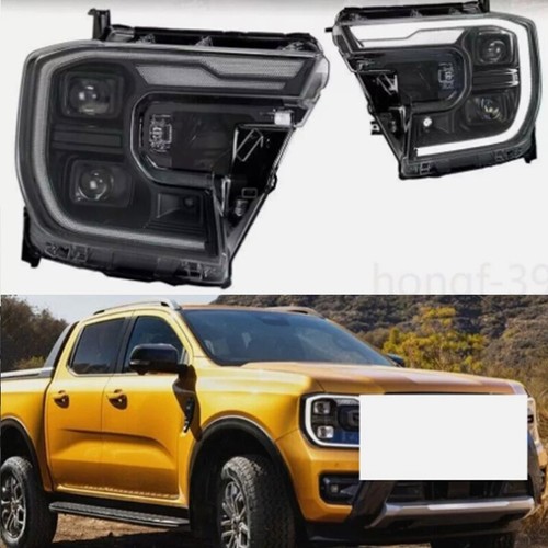 For Ford Ranger Raptor Everest T9 2022 2023 LED Headlights DRL ...
