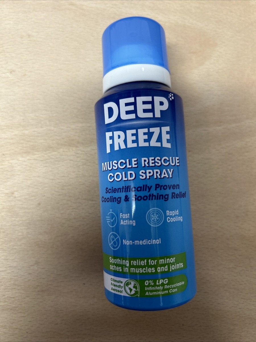 Liquid Freeze Spray Icy Freeze Cooling Pain Relief 4 Oz Spray