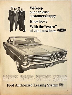 Ford Custom 500 1966 Life Magazine Print Ad For 1967 Automobile Extra ...