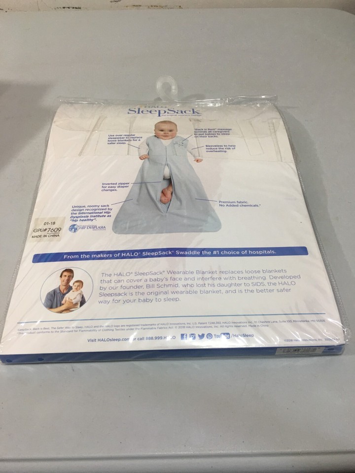 HALO SLEEP SACK SZ SMALL 10-18LBS BIRTH TO 6 MONTHS Color Pink/White | eBay