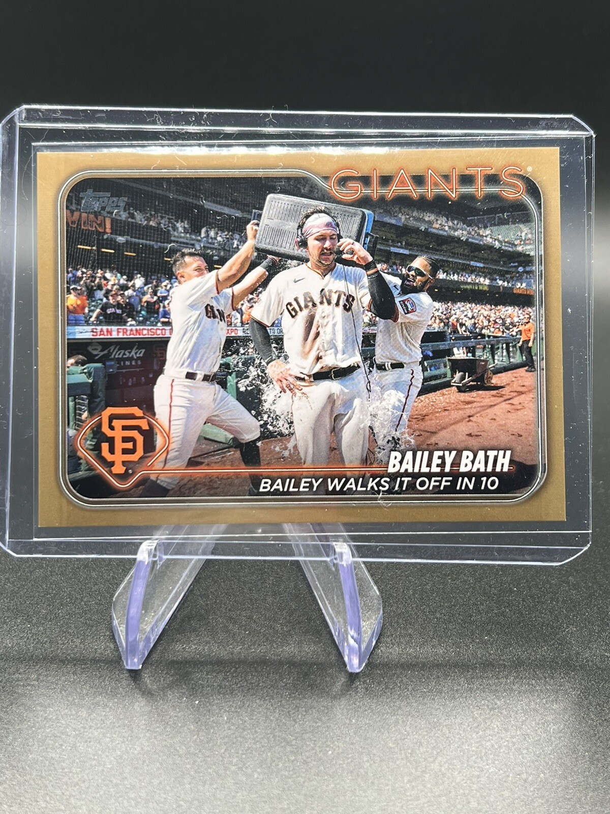 2024 Topps Series 2 - Checklist Gold #358 Patrick Bailey /2024 San ...
