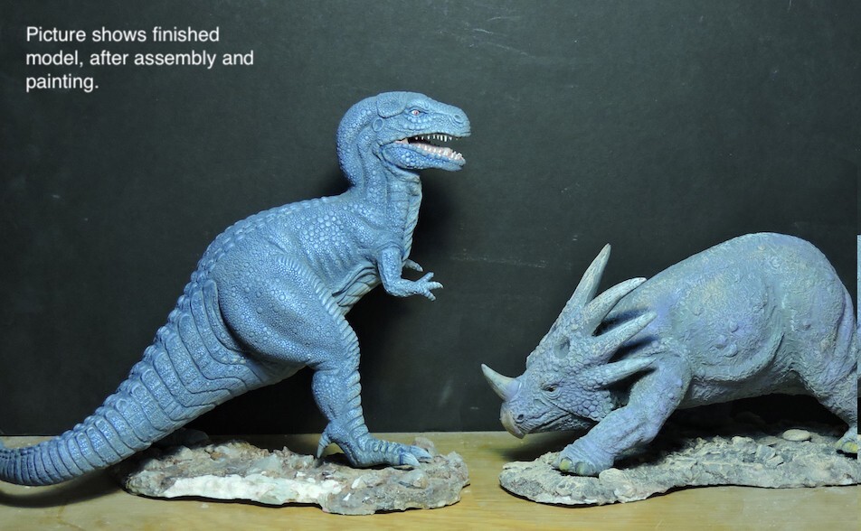 'The Valley of Gwangi' Styracosaurus dinosaur resin model kit by Joe ...