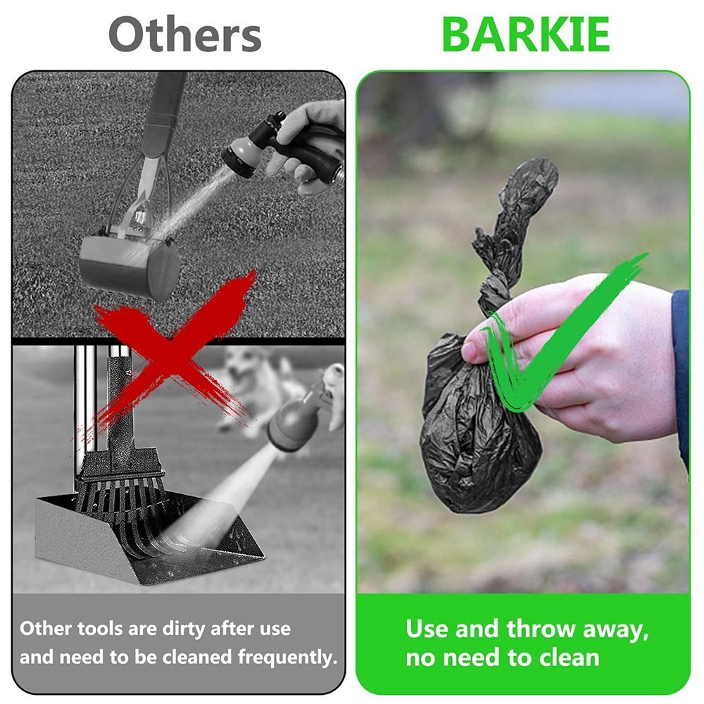 Length Adjustable Dog Poop Catcher Foldable Pooper Scooper Bags | eBay UK