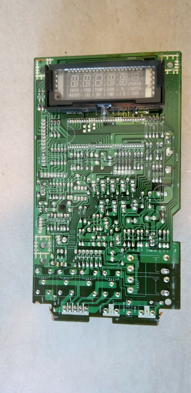 GE MICROWAVE CONTROL BOARD WB27X805 | eBay