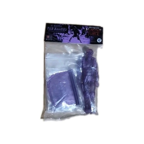 Monster Force Lt Griffin ERASER GI JOE TOYLANTA Exclusive Rare Purple ...