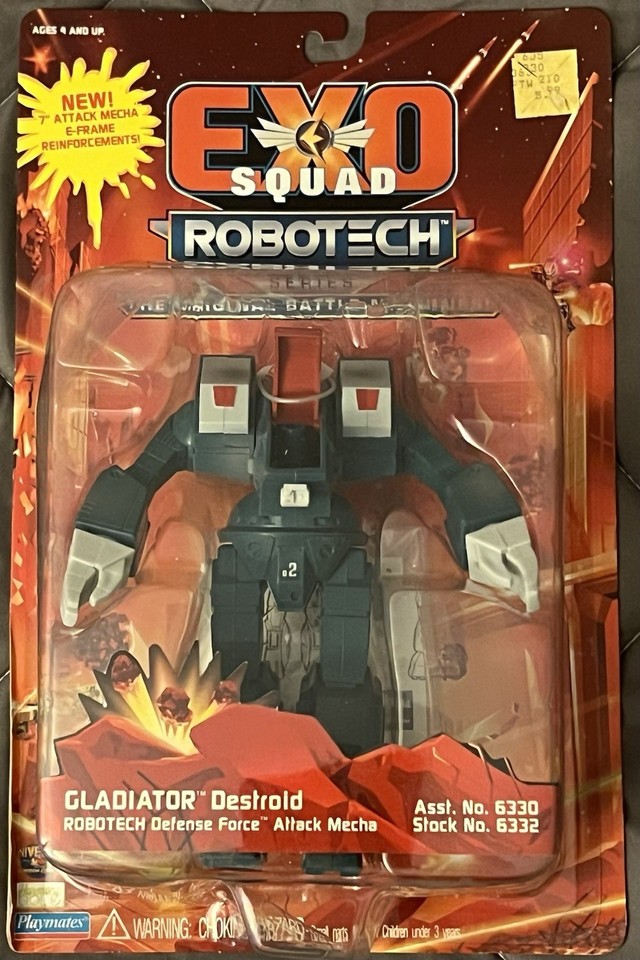 Exo Squad Robotech Gladiator Destroid 1994 Playmates Sealed Unopened | eBay