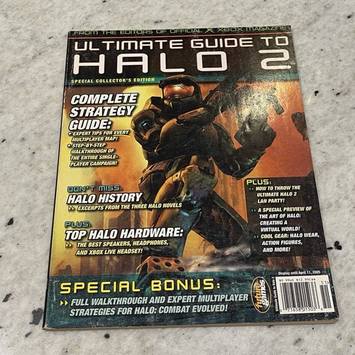 Ultimate Guide To Halo 2 Special Collectors Edition 2005 Xbox Magazine ...