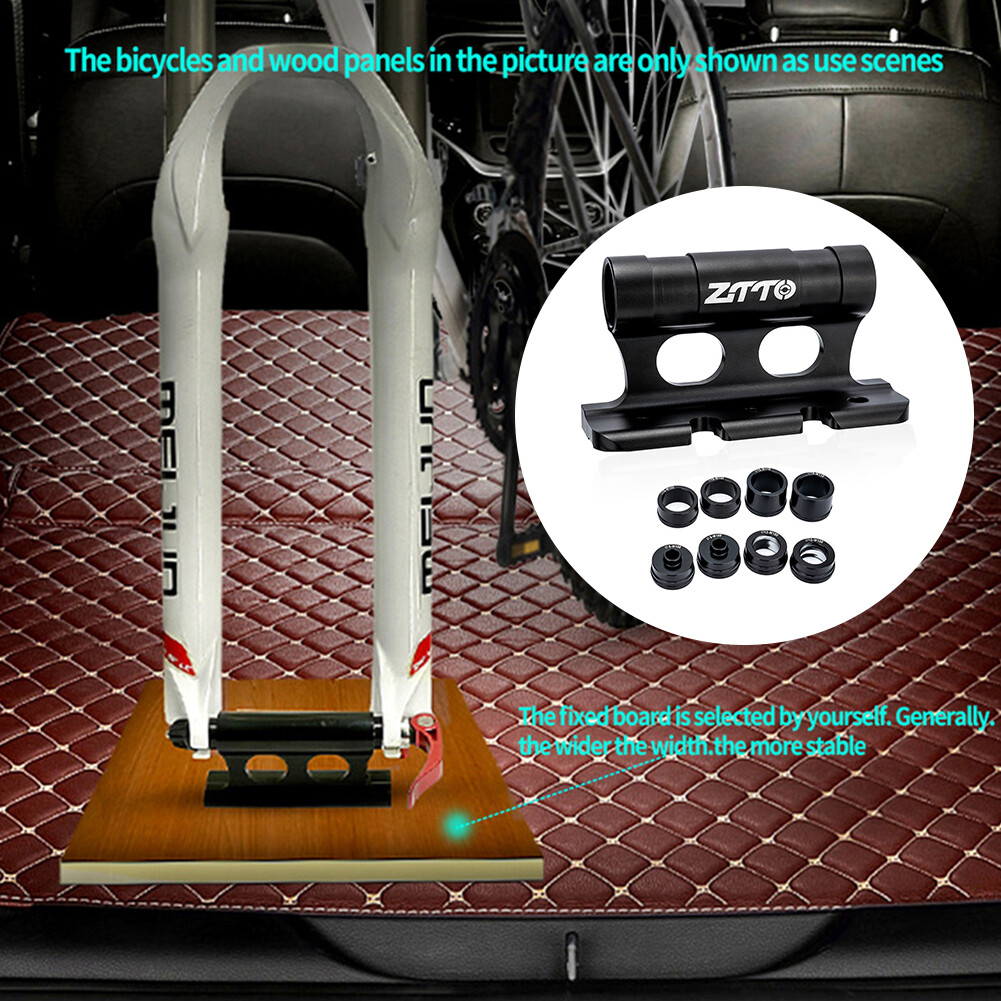 ZTTO Bicycle Front Fork Block Mount Bracket Carrier Quick Release Rack ...
