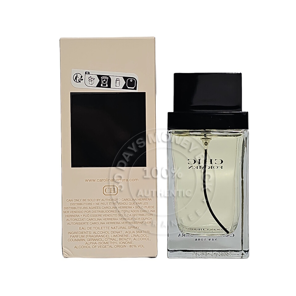 Carolina Herrera Chic EDT 3.4 oz/100 ml Spray for Men 8411061954966 | eBay