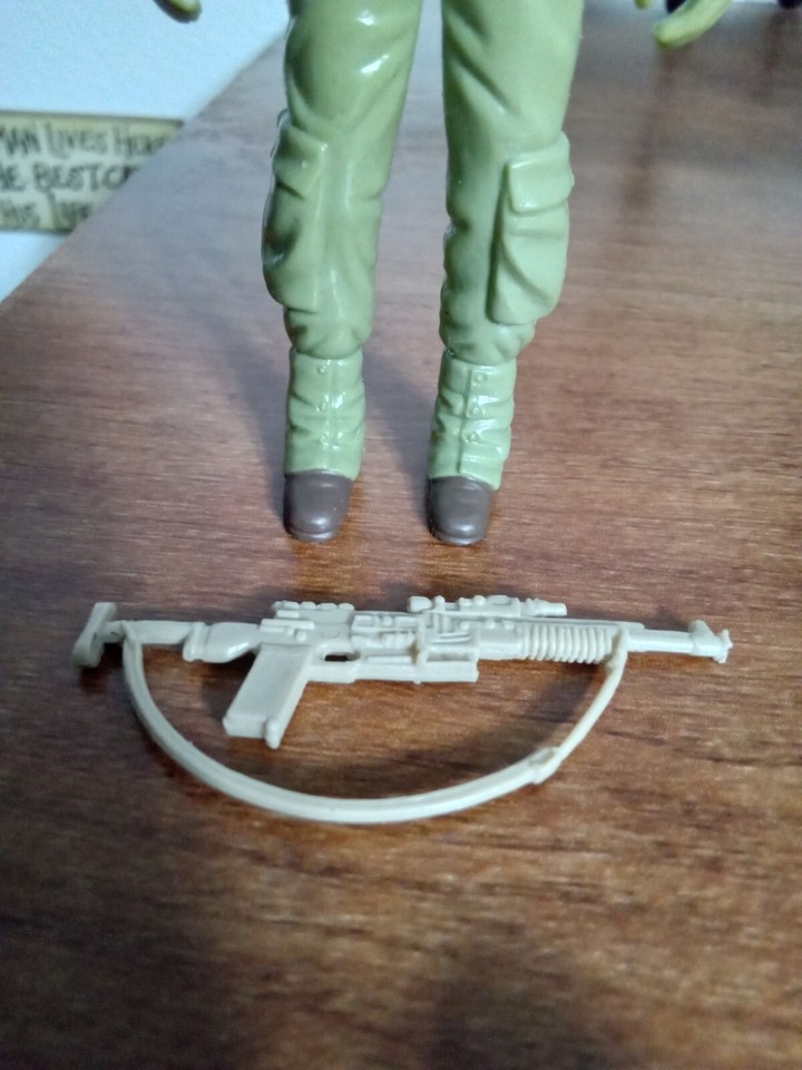 Vintage Star Wars 1983 Rebel Commando Figure Complete FLESH MOLDED HEAD ...