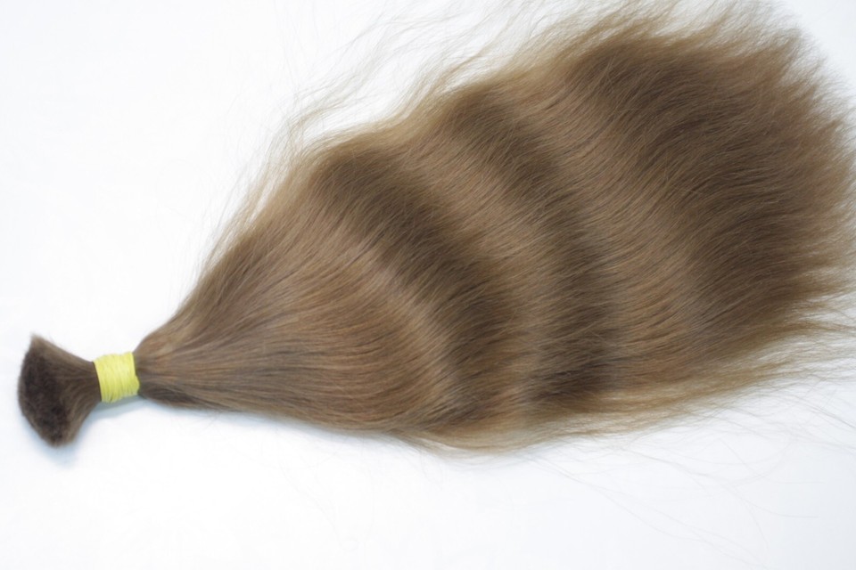 LUX Natural Russian Ukrainian Slavic Hair Light Brown 45cm/18" & 98gr/3 ...