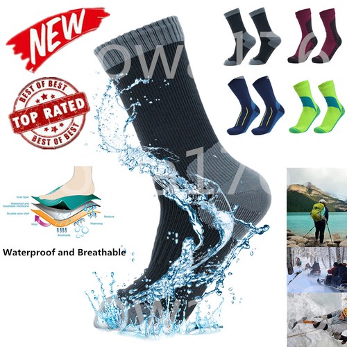 Waterproof Socks Breathable Hiking Wading Trail Running Kayaking Skiing ...