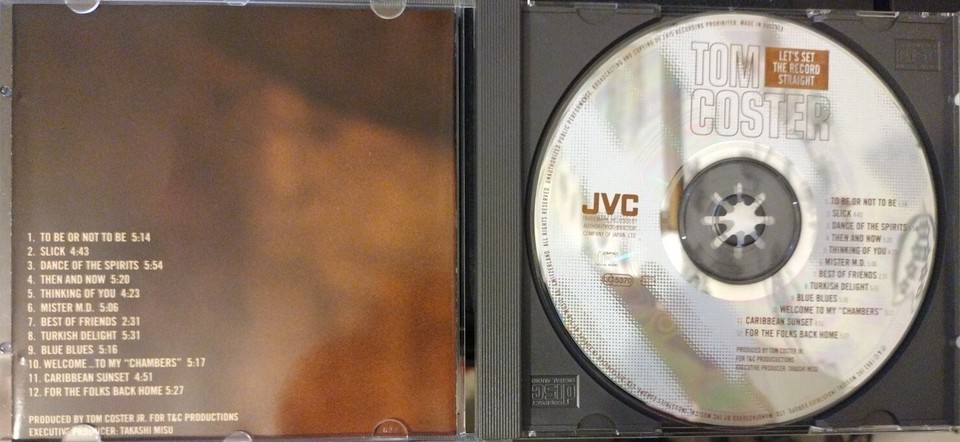 Tom Coster - Let's Set The Record Straight (Import CD 1993) Excellent ...