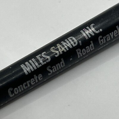 VTG Ballpoint Pen Miles Sand Inc. Wichita KS | eBay