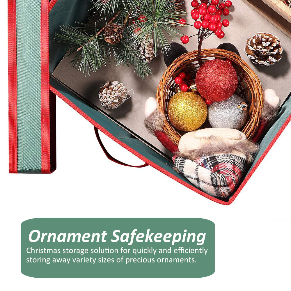 9FT Large Christmas Tree Storage Bag Box Xmas Ornament Organizer ...