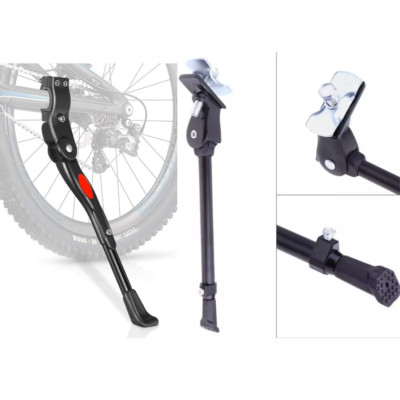 New Heavy Duty Adjustable Mountain Bike Bicycle Cycle Prop Side Rear ...