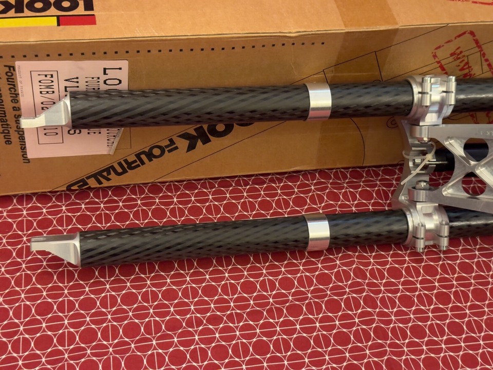 LOOK FOURNALES CARBON FIBER SUSPENSION FORK - DISC BRAKE MOUNT !!! | eBay