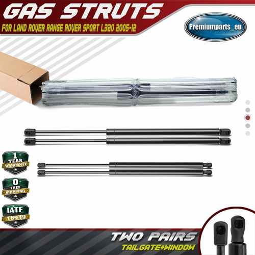 4x Rear Window Tailgate Gas Struts for Land Rover Range Rover Sport ...