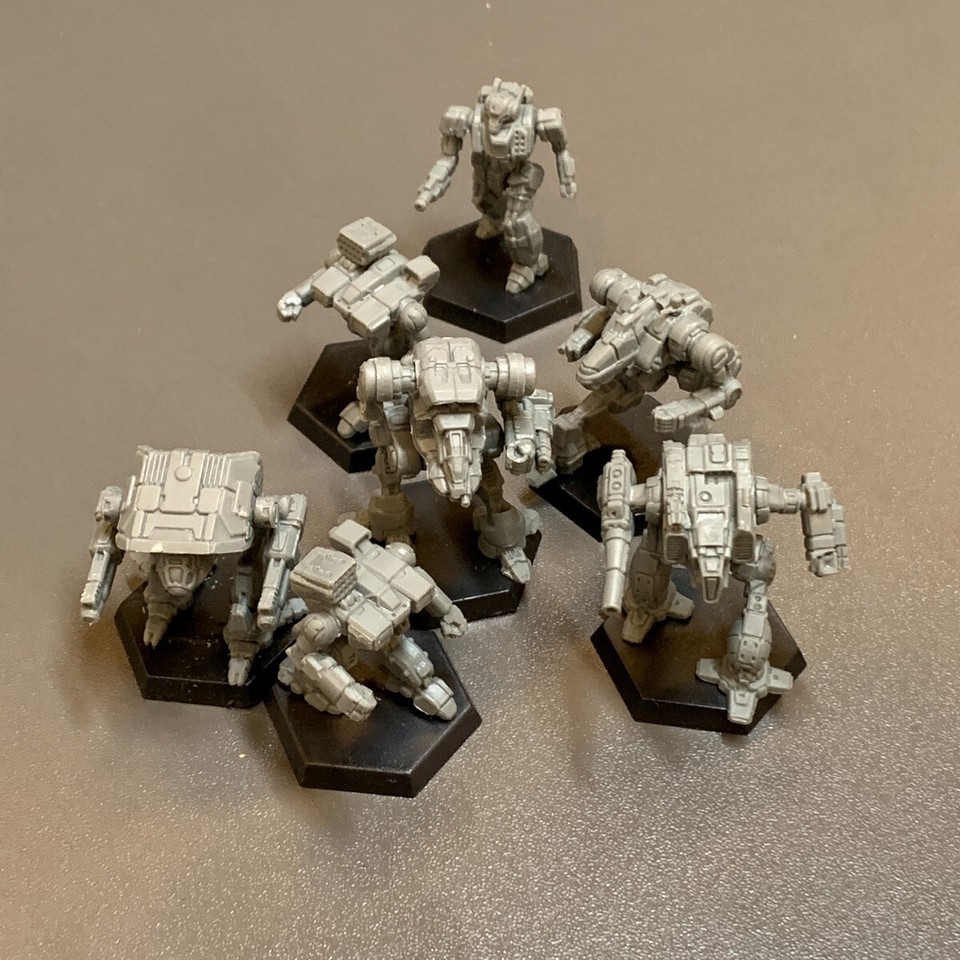 Random 5 Pcs Battletech Mech Inner Kickstarter Catalyst Game Direct ...