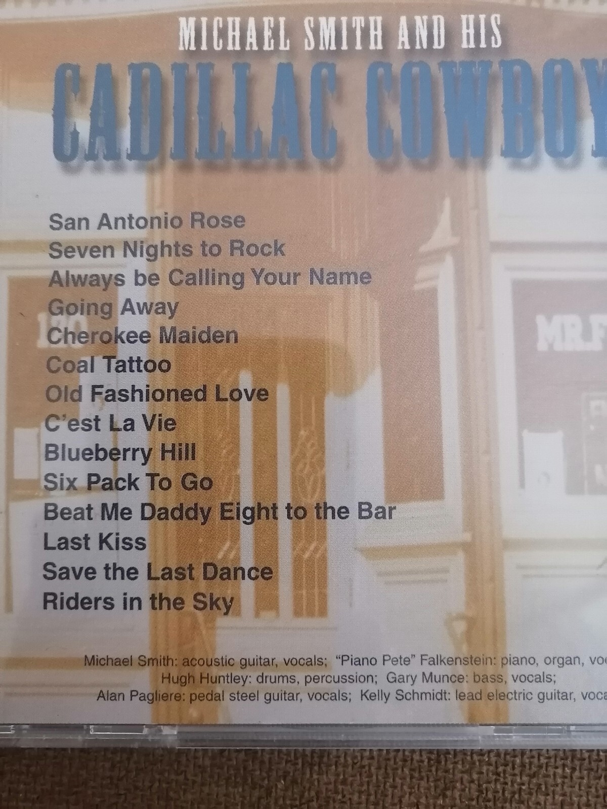 Mike Smith And His Cadillac Cowboys CD "R.Flood's Party" 2000, Western ...