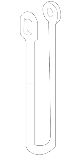 Genuine Nissan Tailgate Support Cable 90460-EA80A | eBay