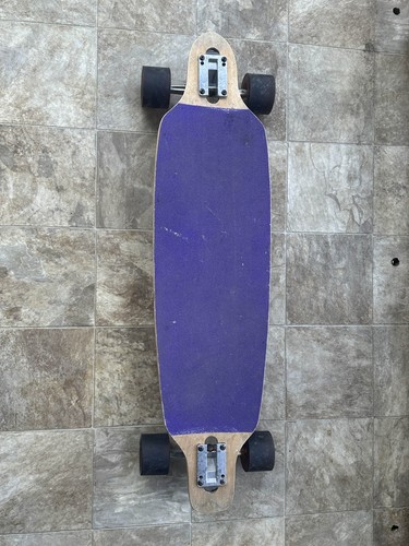 Longboard Cruiser – Purple Grip, Single-Kick Tail | eBay