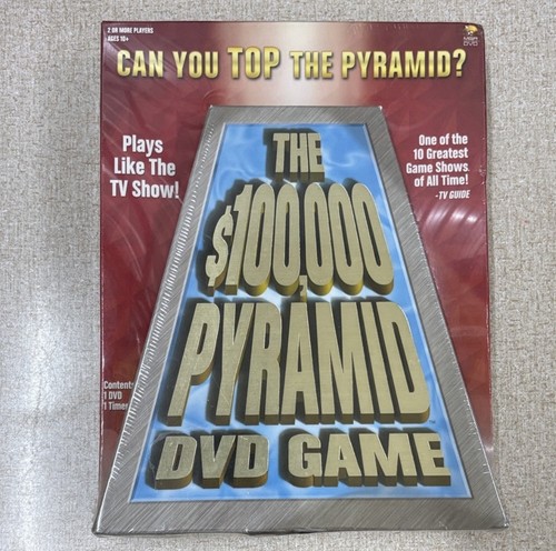 The $100,000 Pyramid DVD Game (2006) Brand New! Factory Sealed Box NEW ...