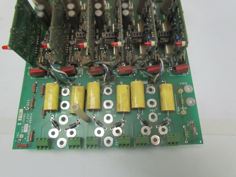 Square D D52011-005-50 Power Interface Circuit Board PCB w/6 Add on ...