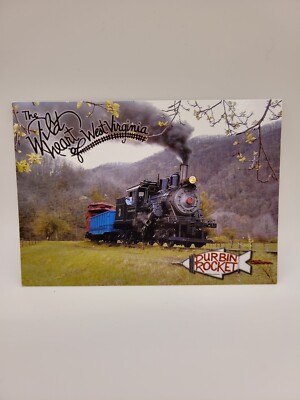 Postcard 6X4 Durbin Rocket Train #3 Monogahela National Forest Durbin ...