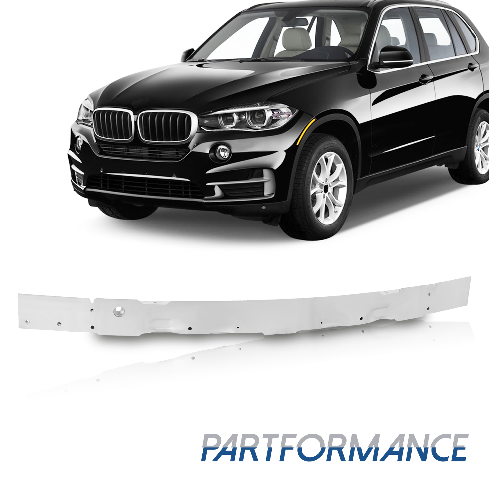 Front Bumper Impact Reinforcement Bar 51117294477 For BMW X5 X6 2014-18 ...