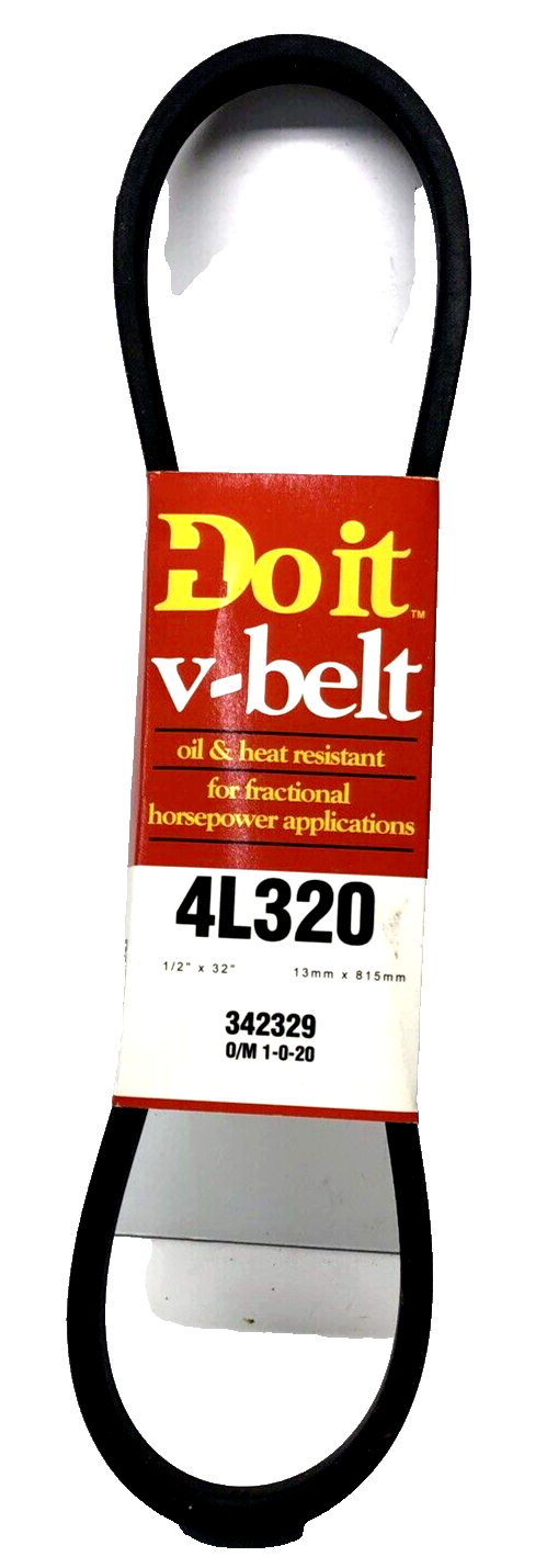 Gates Rubber Pvt Lbl. 32x1/2 a Pulley V-belt 4l320 for sale online | eBay