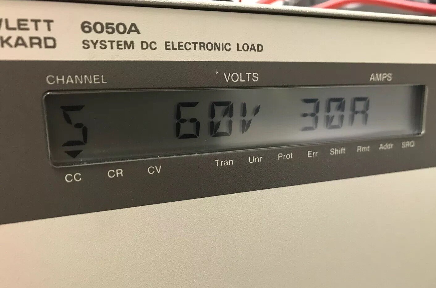 HP / Agilent 60501A 60V 30A 150w DC Load Module- Suits 6050A & 6051A ...