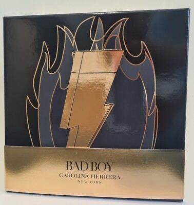 Carolina Herrera Bad Boy Set EdT Spray 100ml + Deo Spray 100ml + EdT ...
