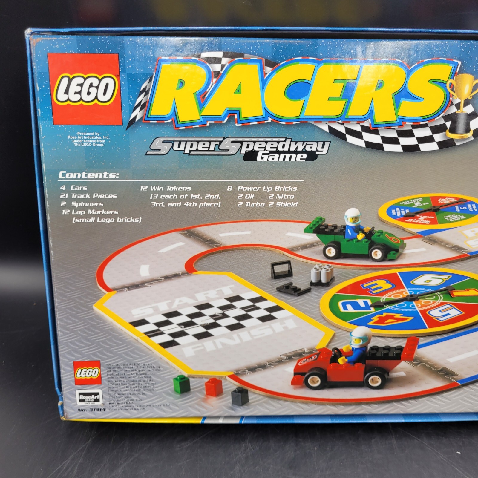 Vintage Lego Racers Super Speedway Game 31314 Board Game | eBay